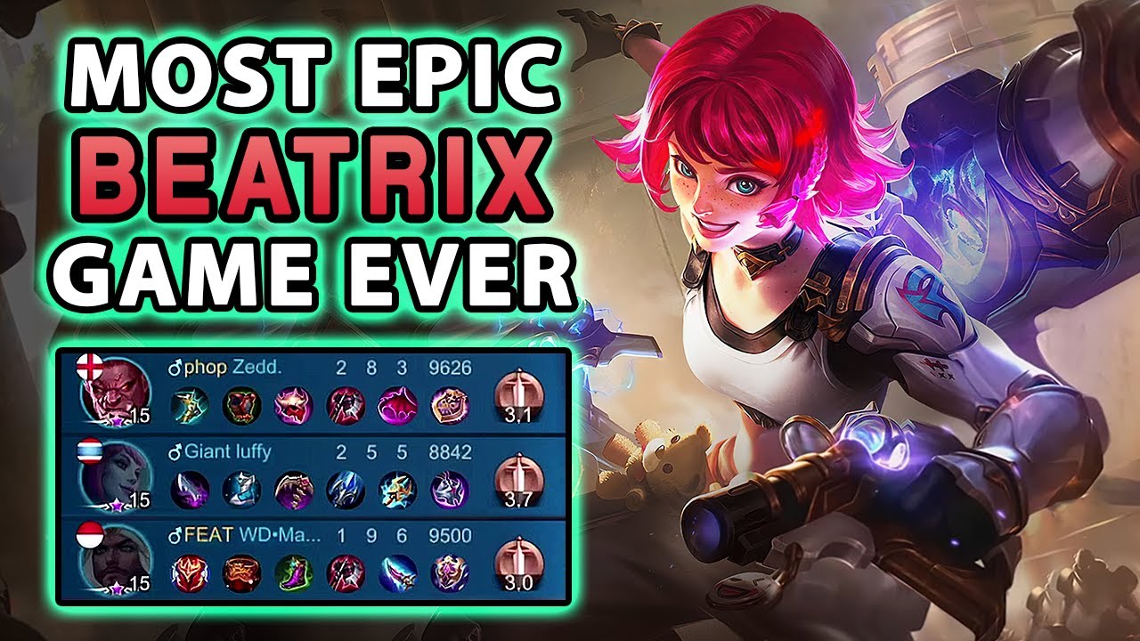 The Most Insane Beatrix Game Ever | Mobile Legends - YouTube