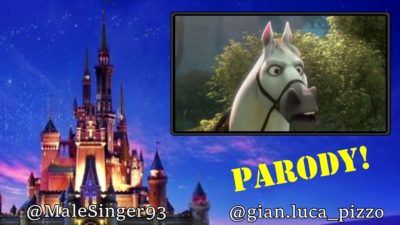 Disney parody by me: Rapunzel & Cicciolina (Tangled) - YouTube