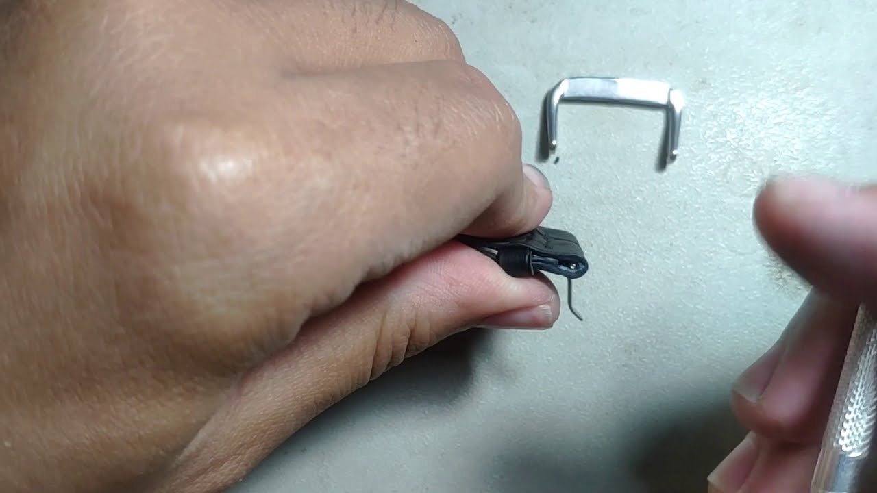 CARA GANTI BUCKLE SENDIRI | GANTI GASPER JAM TANGAN SENDIRI - YouTube