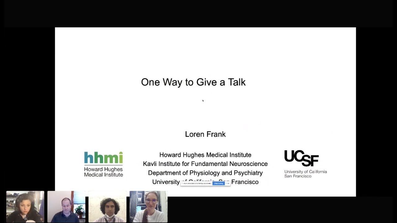Loren Frank - One way to give a talk - YouTube