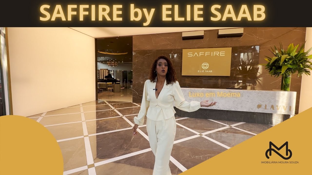 LAVVI SAFFIRE by ELIE SAAB | UM DOS APARTAMENTOS MAIS LUXUOSOS DO BRASIL EM MOEMA - SÃO PAULO ...