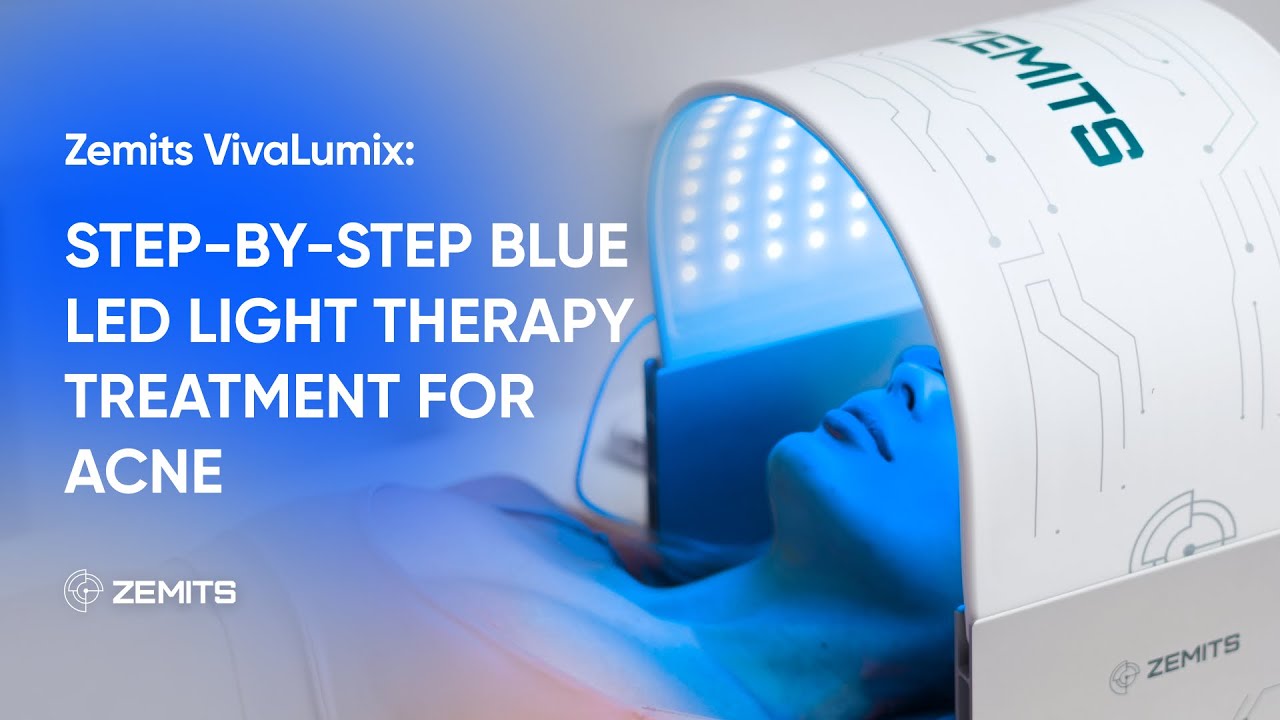 Zemits VivaLumix: Step-by-Step Blue LED Light Therapy Treatment for ...