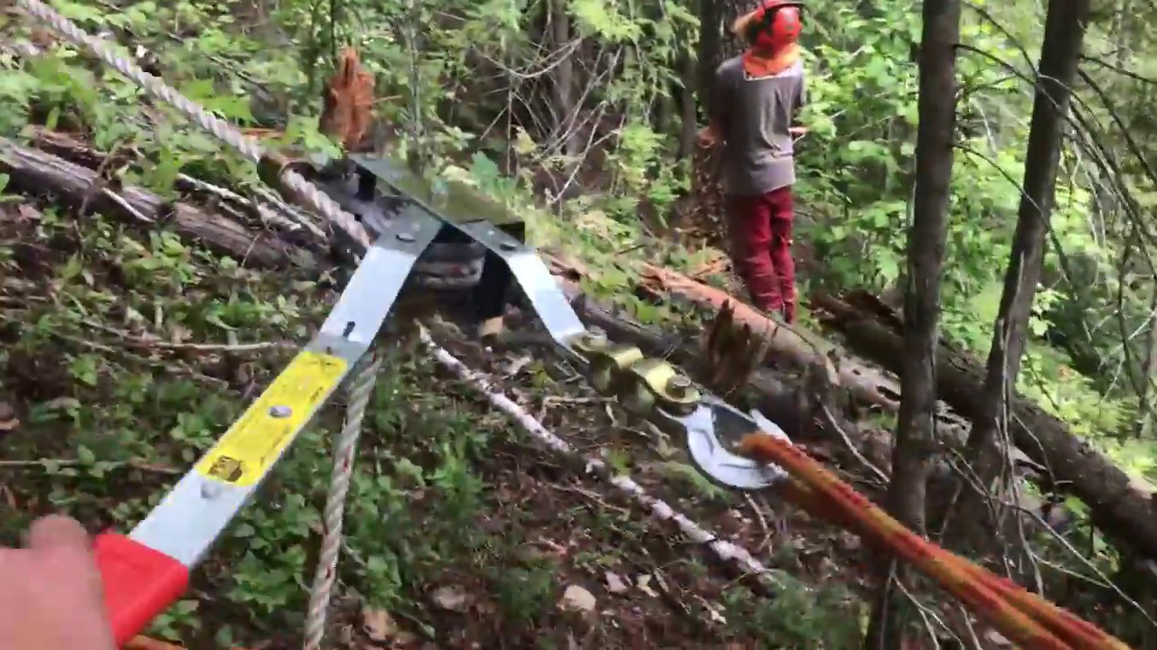 Massdam Rope Puller in action - YouTube