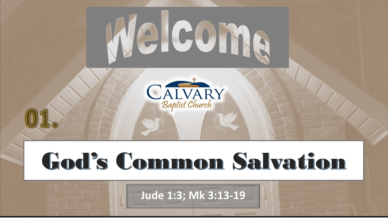01. God's Common Salvation - YouTube
