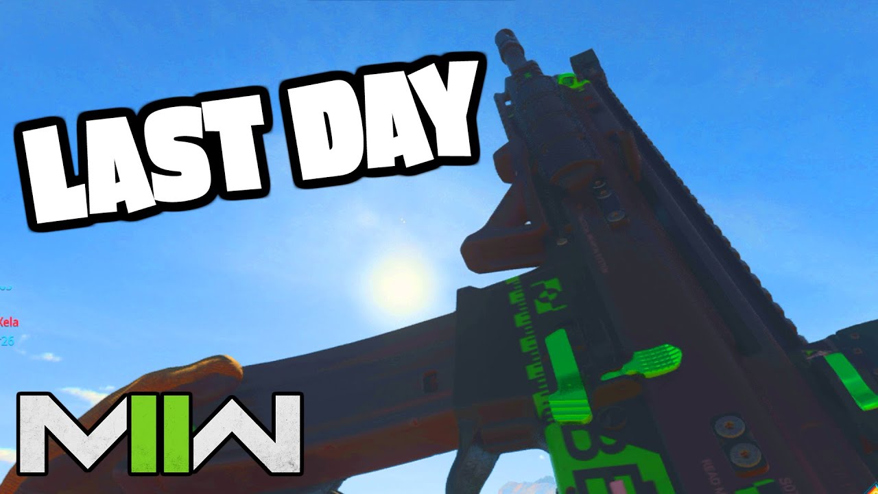 The LAST DAY of the MW2 BETA😔 - YouTube