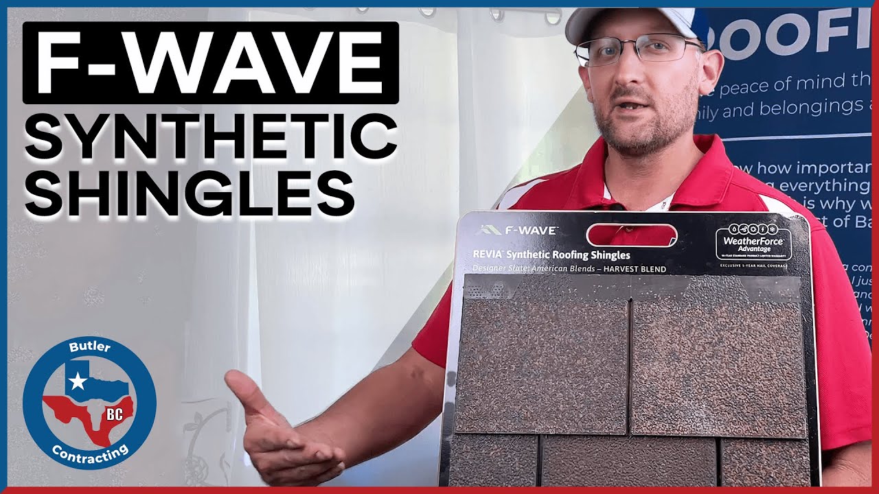F-Wave Revia Synthetic Shingles | Butler Contracting - YouTube
