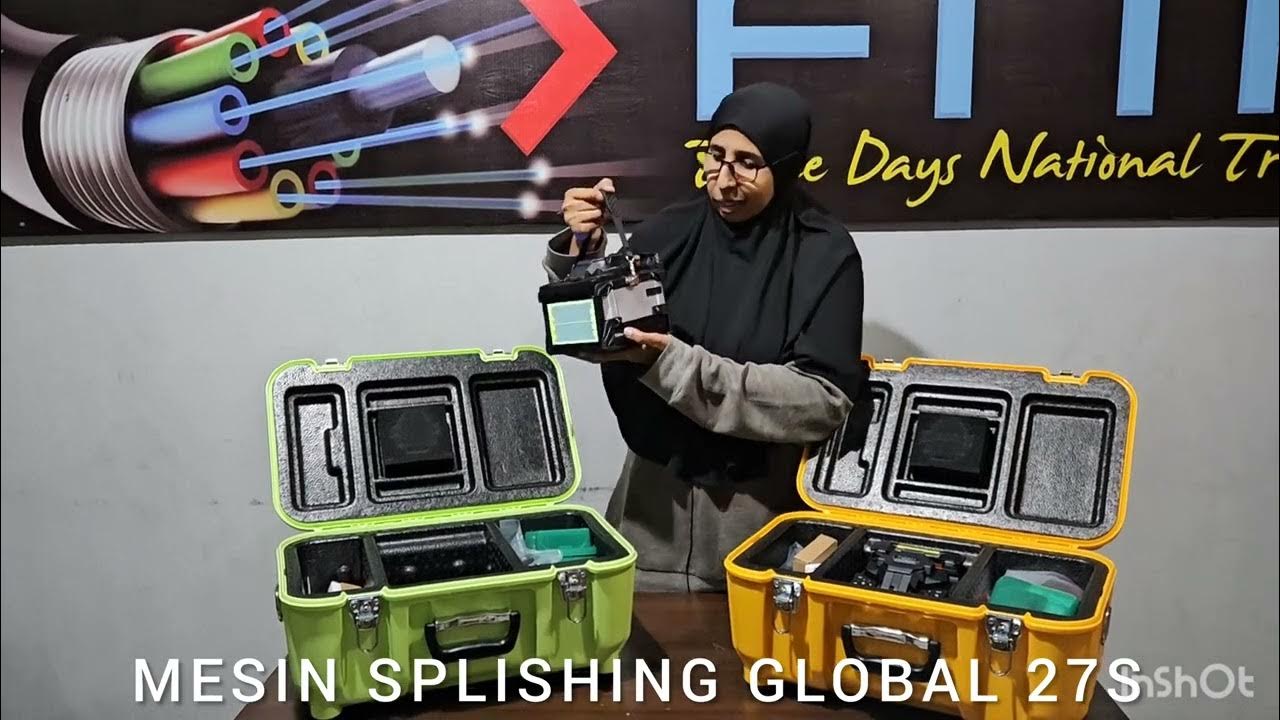 MESIN SPLICER GLOBAL 27S - YouTube
