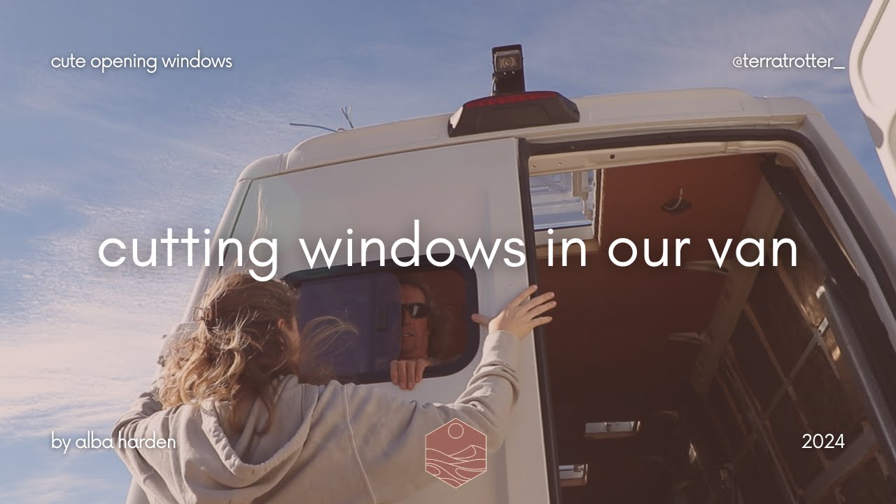 easy van window installation // our van conversion project | iveco ...