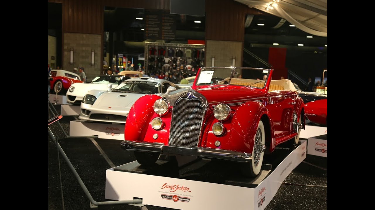 Barrett-Jackson Collector Car Auction Scottsdale 2016 - YouTube