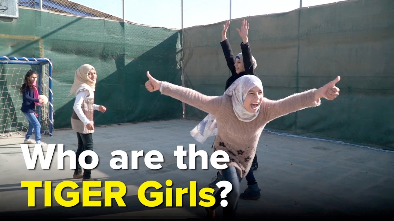 TIGER girls: Transforming young lives in Jordan - YouTube