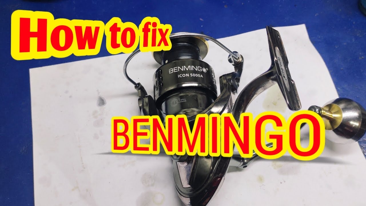 how to fix BENMINGO /how to fix a broken reel that won't crank/How to ...