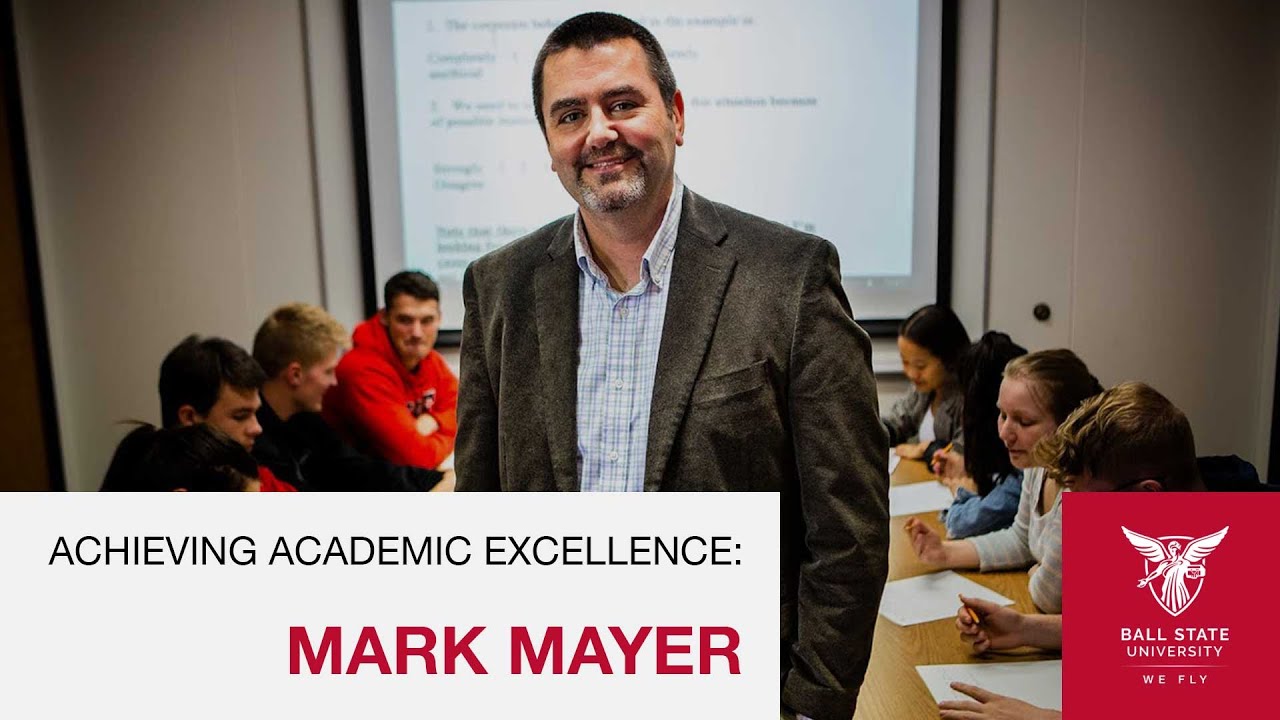 Achieving Academic Excellence: Mark Mayer - YouTube