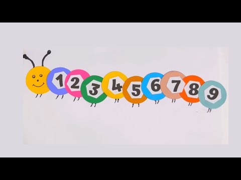 Numbers TLM For Kids| 1 To 9 Numbers TLM| Maths TLM For Kindergarten ...