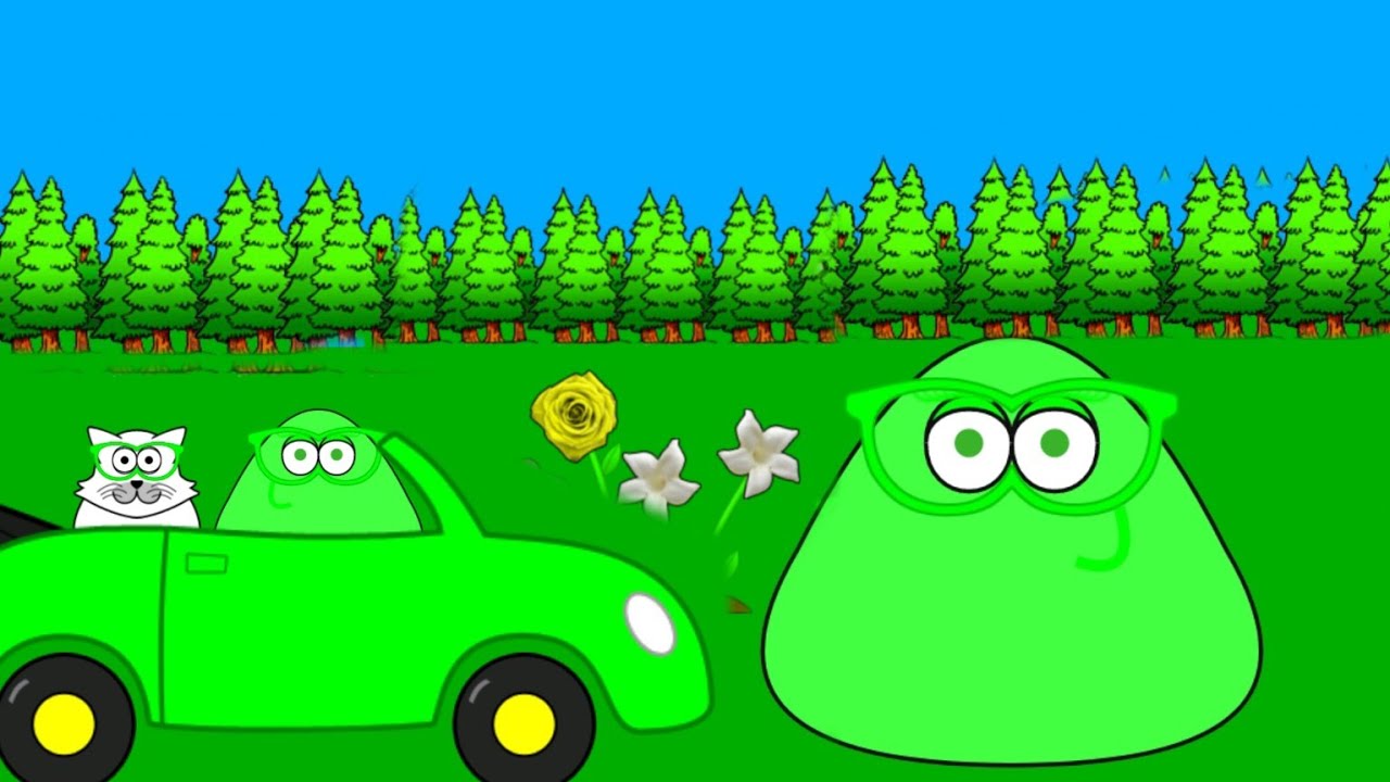 Pou green💚 - YouTube