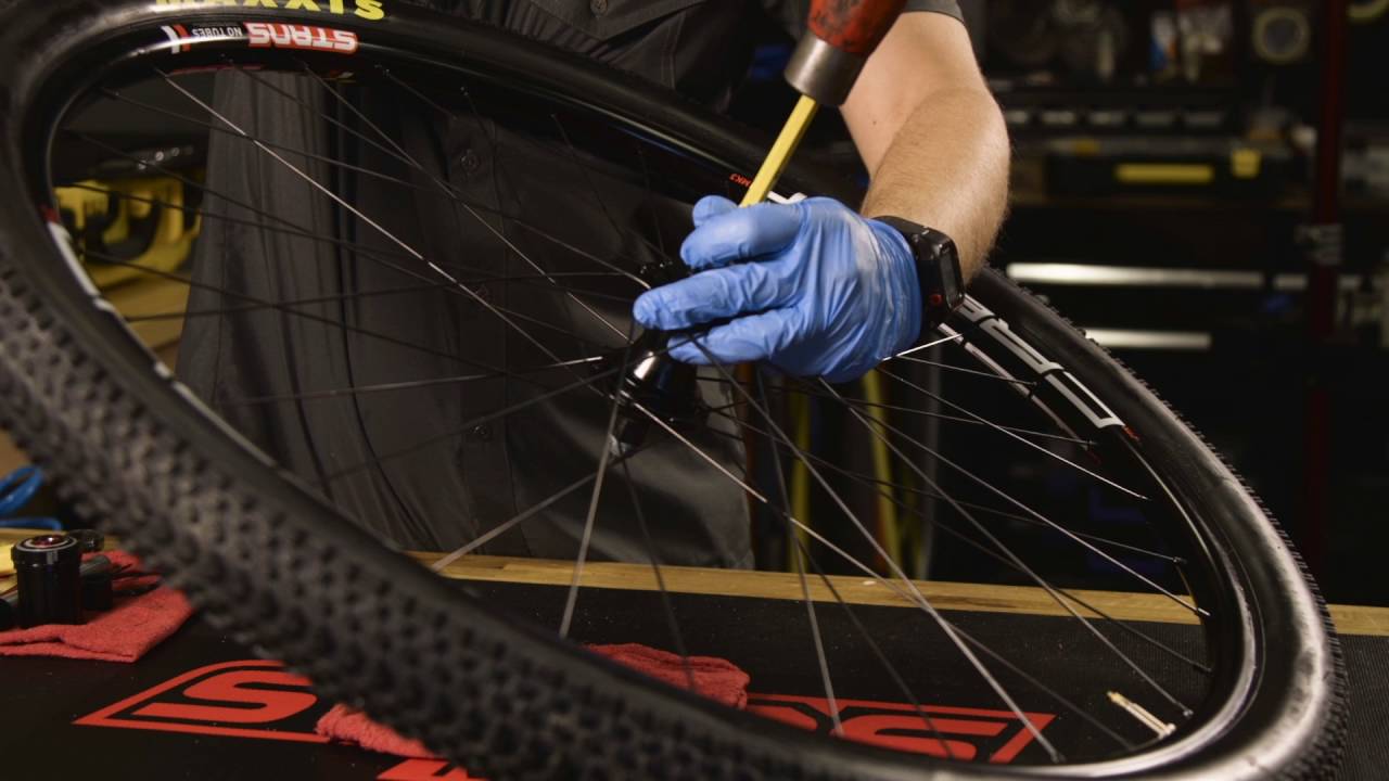 Stan's Neo Rear Hub Service - YouTube