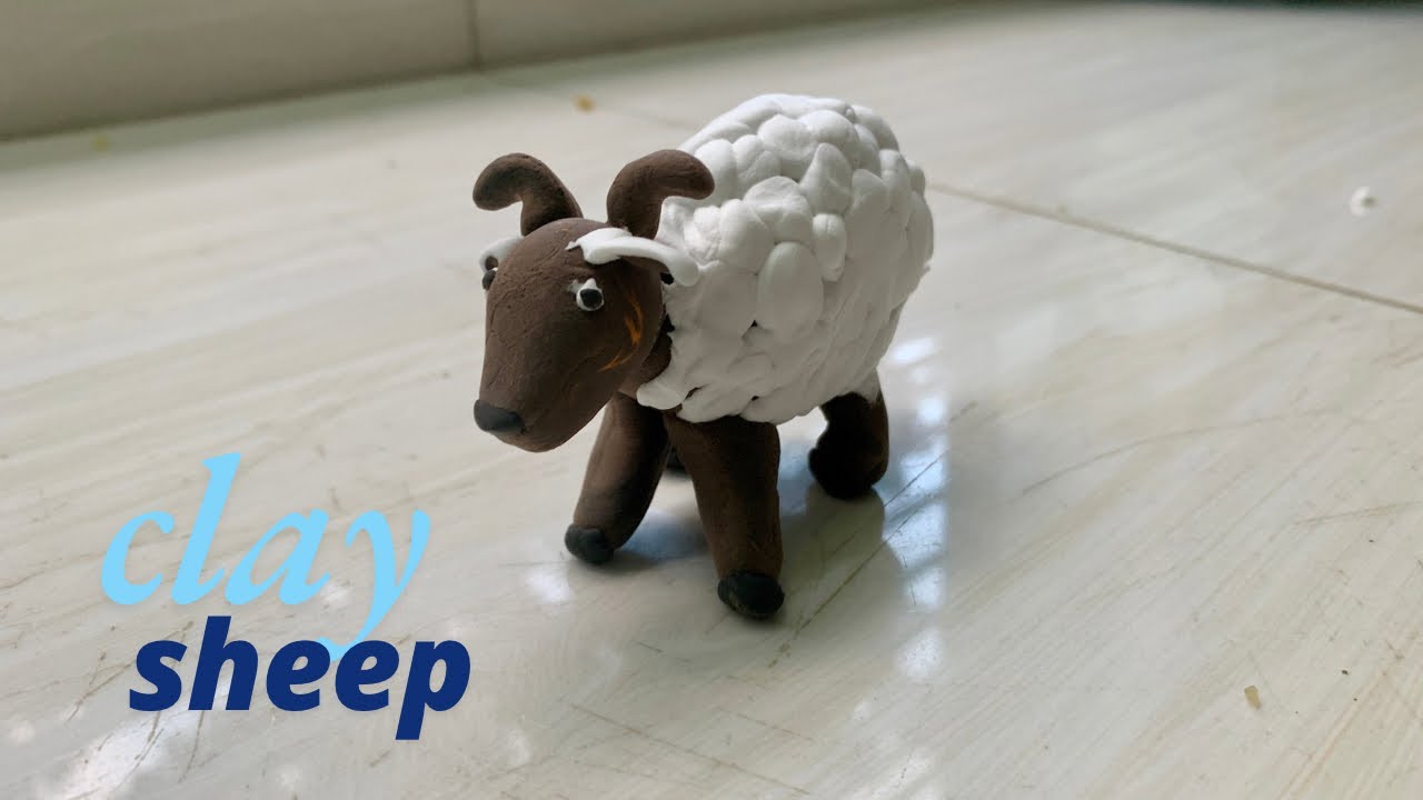 Sculpting Animals | sheep sculpture | clay sculpture tutorial - YouTube