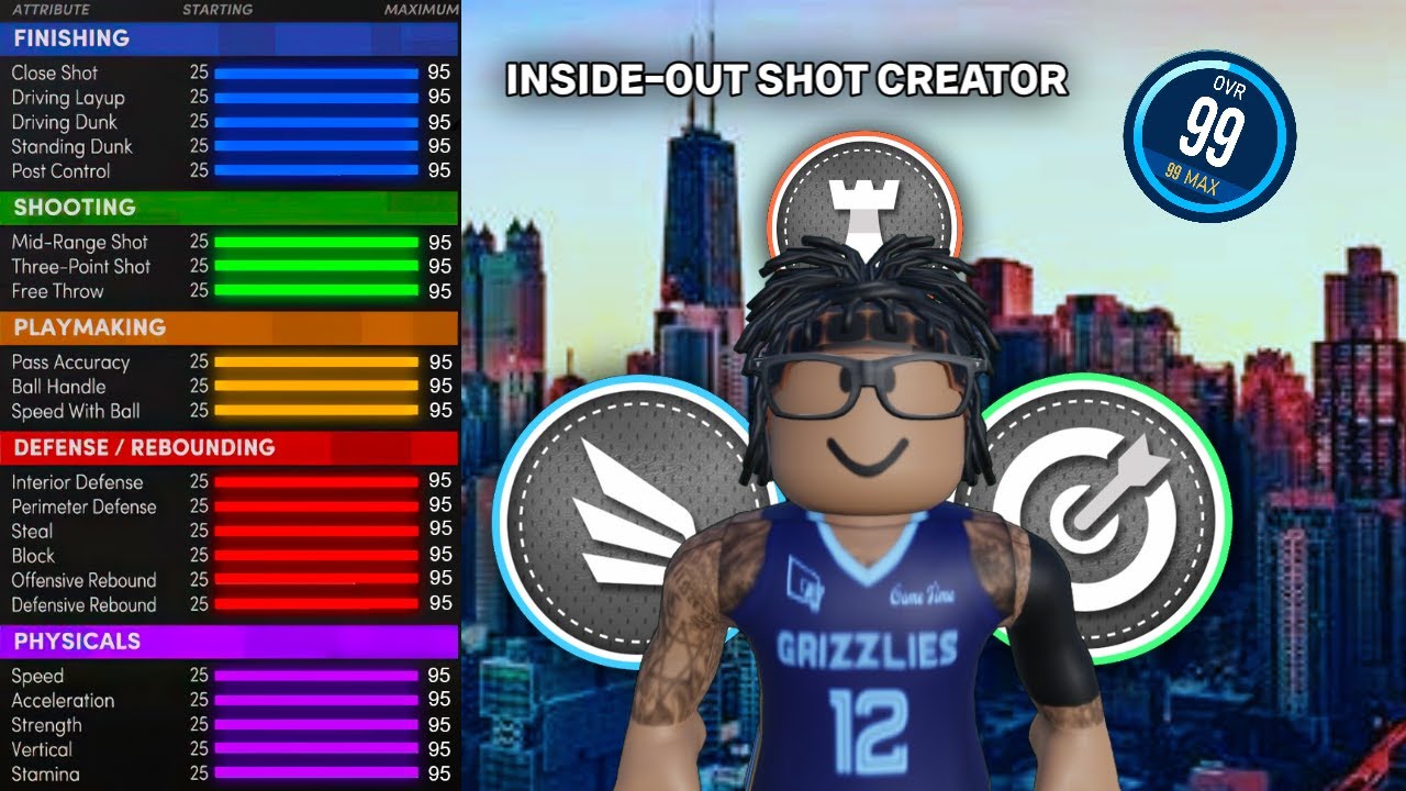 I Found the best build in Simple Basketball 2 (Make this build you wont ...