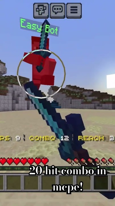 Mcpe 20 hit combo - YouTube