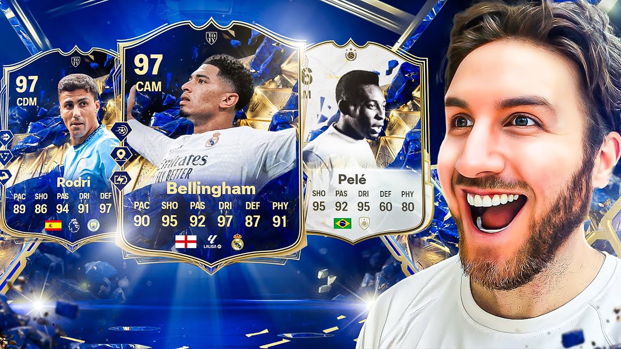 TOTY ICON PELE PACKED IN TOTY MIDFIELDER PACK OPENING in FC 25! - YouTube