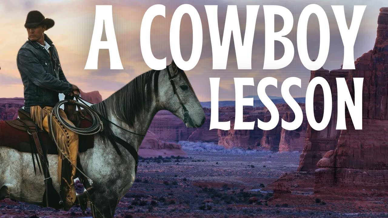 A Tough Cowboy Lesson To Keep You Rolling - YouTube