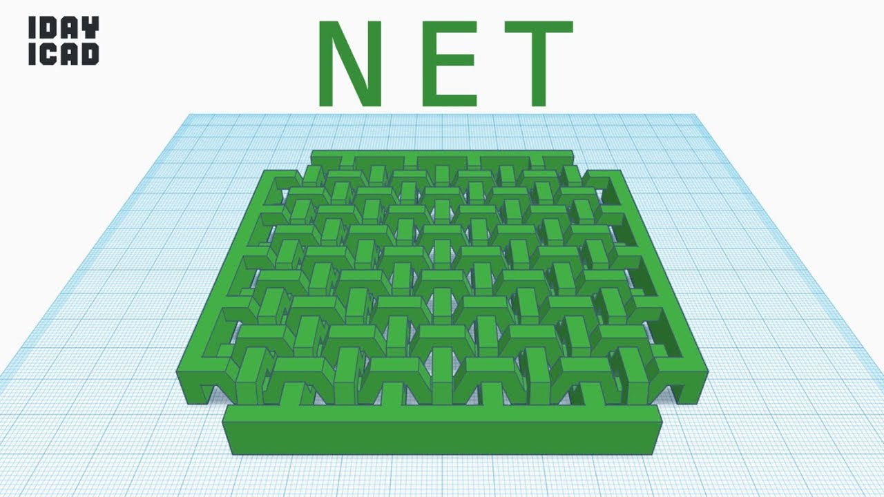 [1DAY_1CAD] NET (Tinkercad : know-how / style / education) [STL data ...