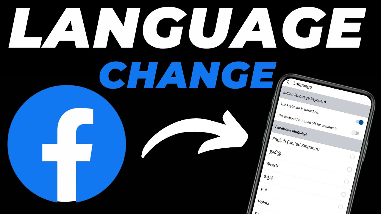 How to Change Language in Facebook App 2025 - YouTube