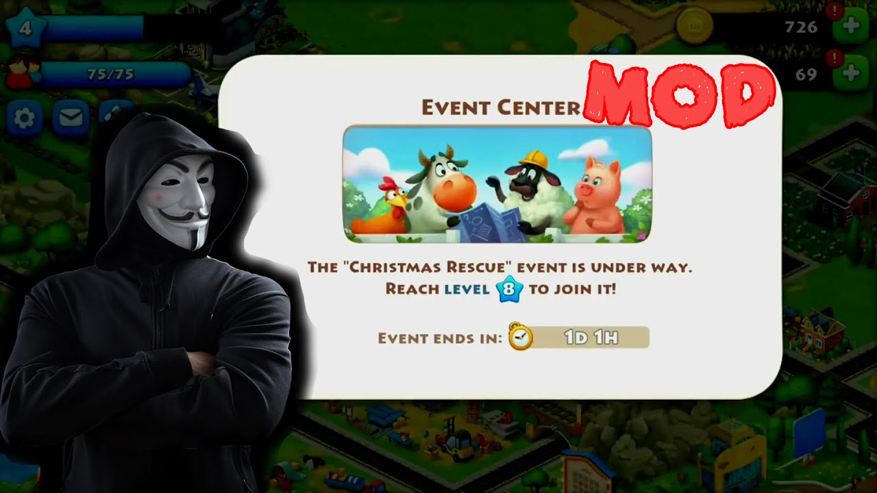Township mod apk Adding friends - YouTube