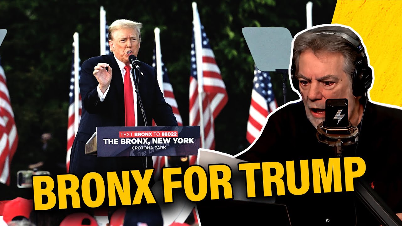 Trump Rally in the Bronx Show's Democrats are Furious - YouTube