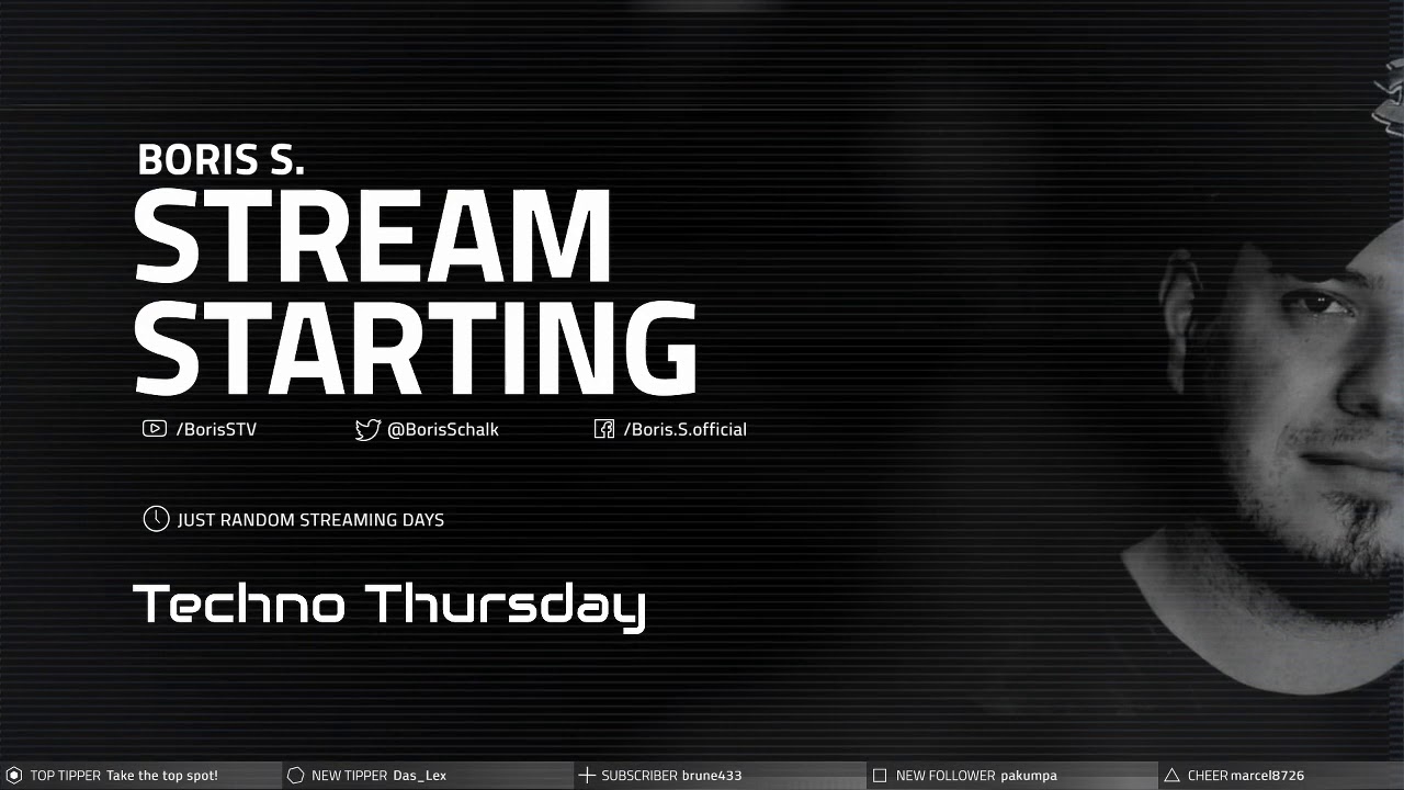 [DE/EN] DJ Set | TECHNO THURSDAY! Strictly Techno !discord !commands ...