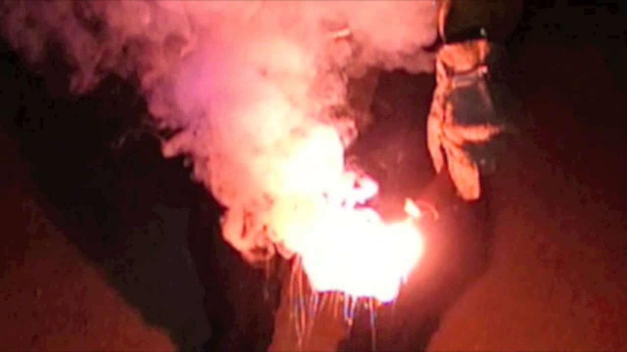 Wildland Fire Fusee, Slow Motion - YouTube
