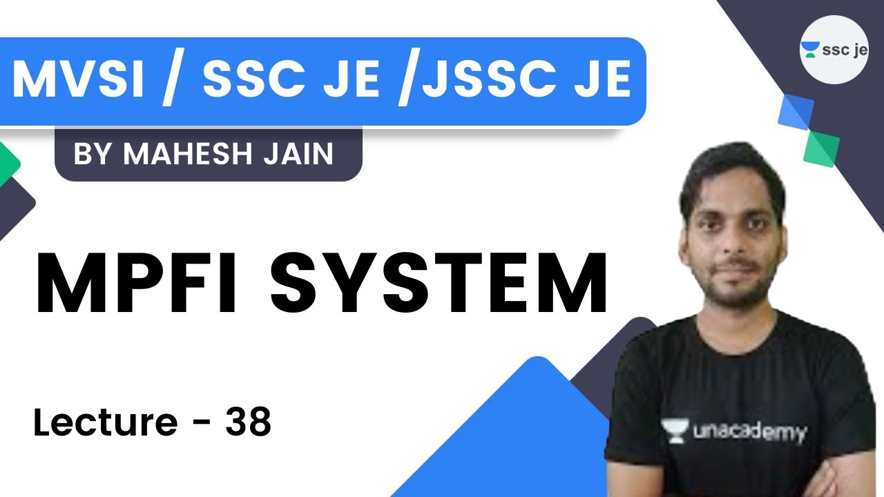MPFI System | Mechanical Engineering | MVSI/SSC JE/JSSC JE | Mahesh Jain - YouTube
