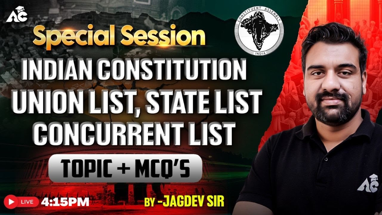 For All Teaching Exam 2025 | Special Session | Union,List,State List ...