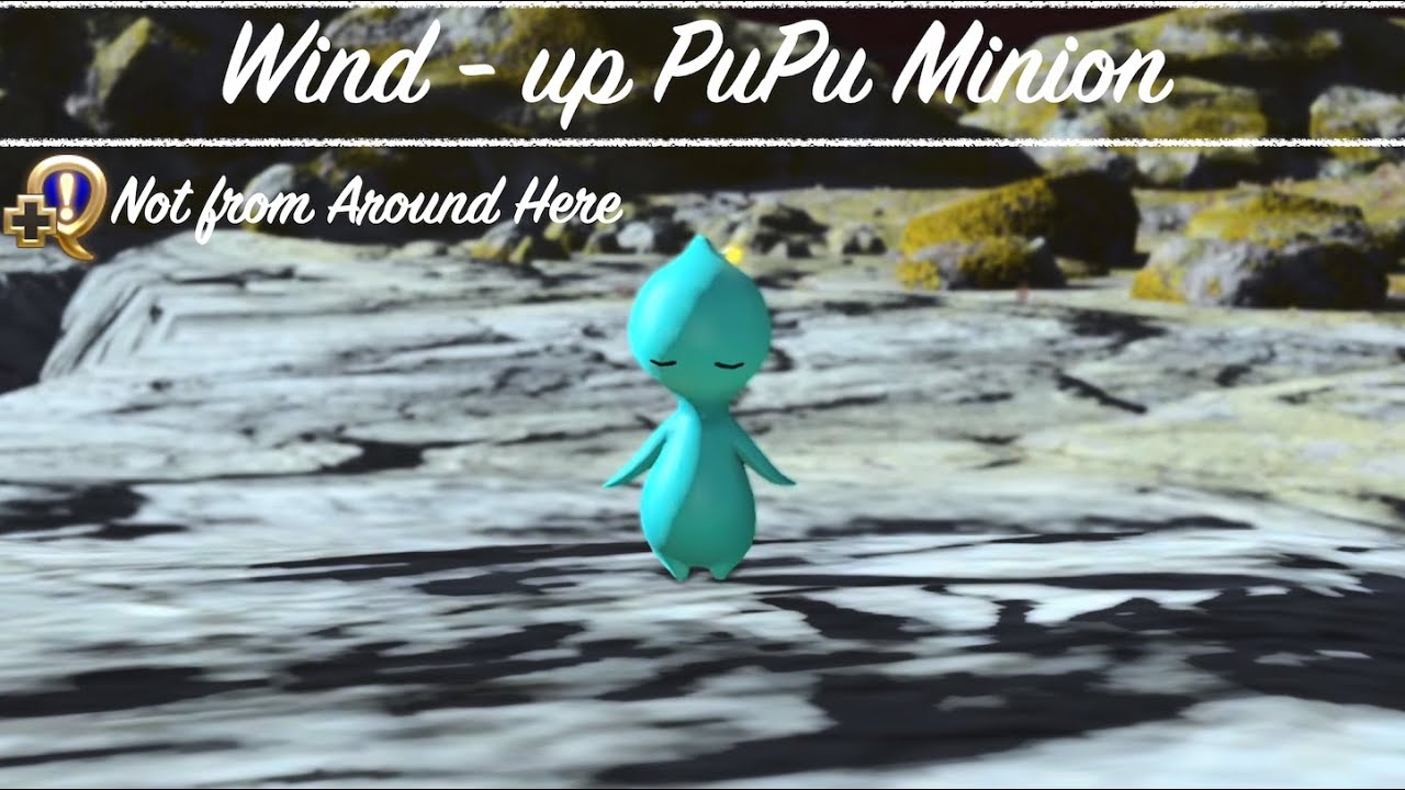 Final Fantasy XIV - Wind - up PuPu Minion - YouTube