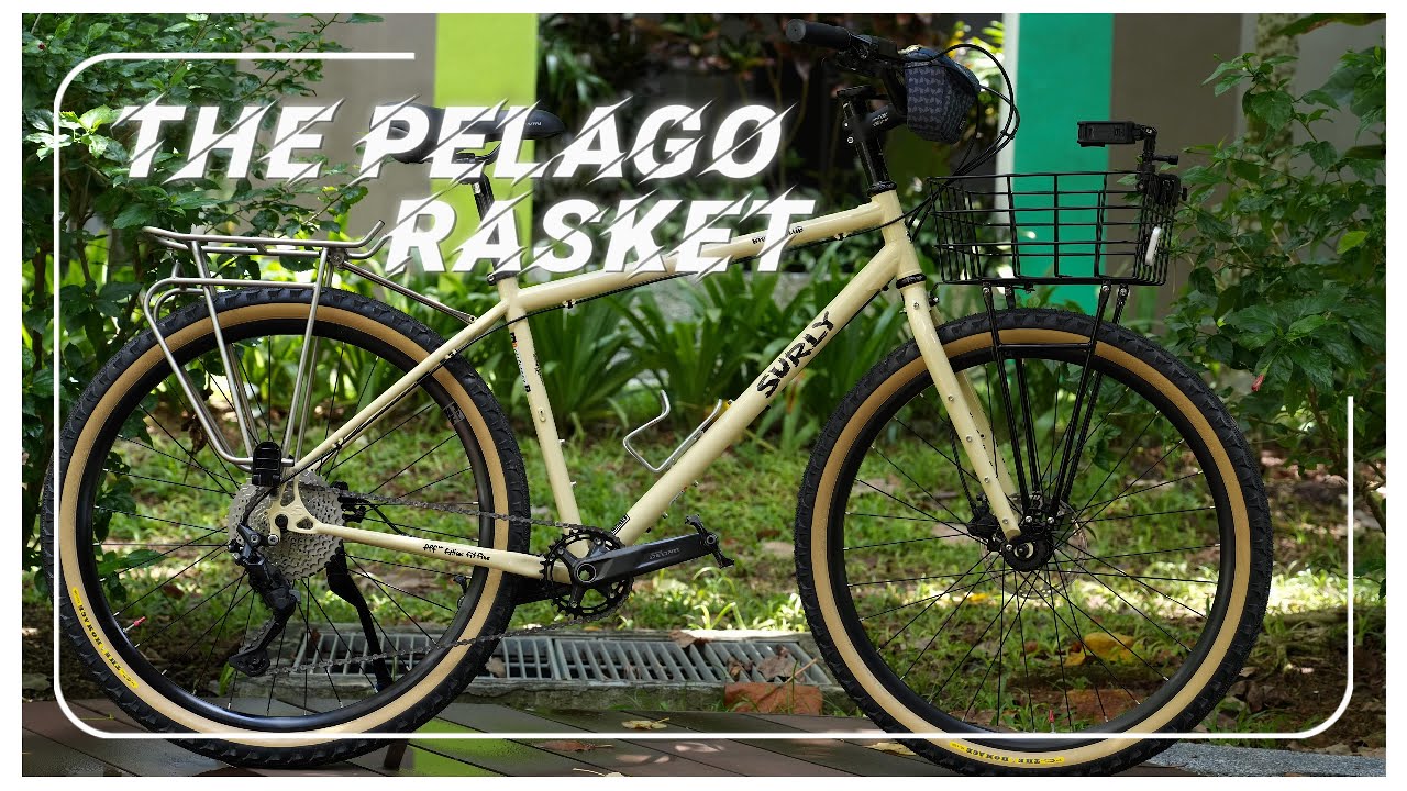 Installing The Pelago Rasket & Commuter Front Rack For The Surly - YouTube