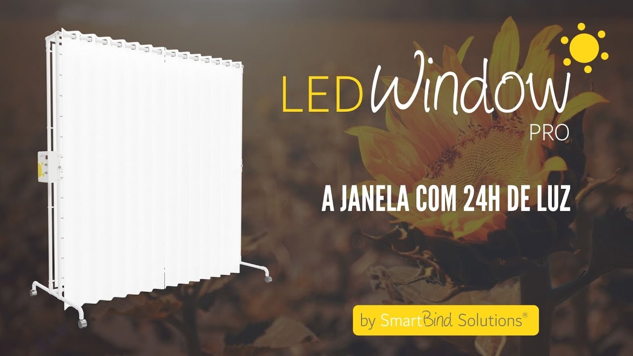 Conheça a LED Window PRO, a Janela de LEDs da SmartBind - YouTube