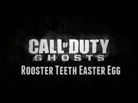 Call Of Duty Ghosts: Rooster Teeth Easter Egg - YouTube