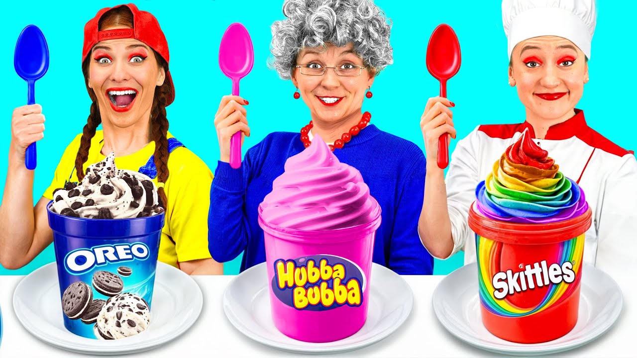 Me vs Grandma Cooking Challenge | Funny Kitchen Hacks by DoDo Challenge ...