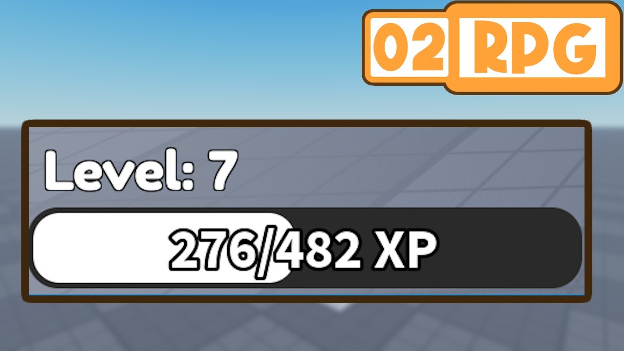[02] Sistema de Level/XP - Criando um RPG no Roblox Studio - YouTube