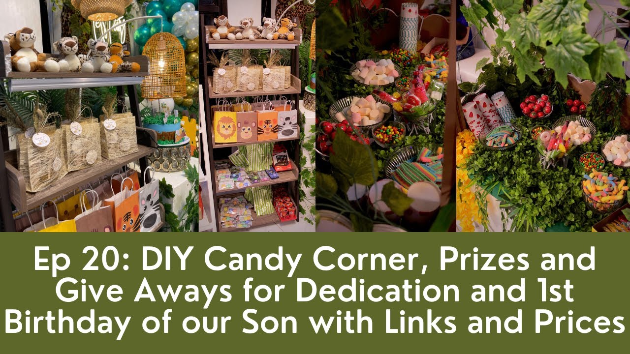 DIY Candy Corner, Prizes and Giveaways for Dedication and First ...