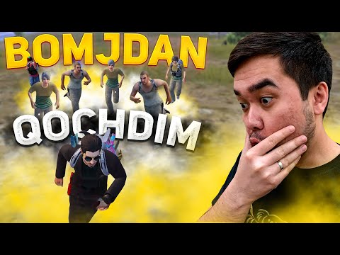 PUBG MOBILE - BOMJLARDAN QOCHDIM ENG QIYIN LOBBI BO'LDI