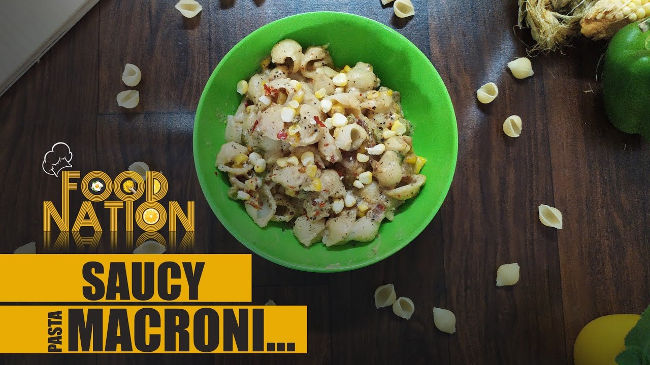 Saucy macroni pasta | Macroni recipe | Kids special pasta recipe |Plain ...