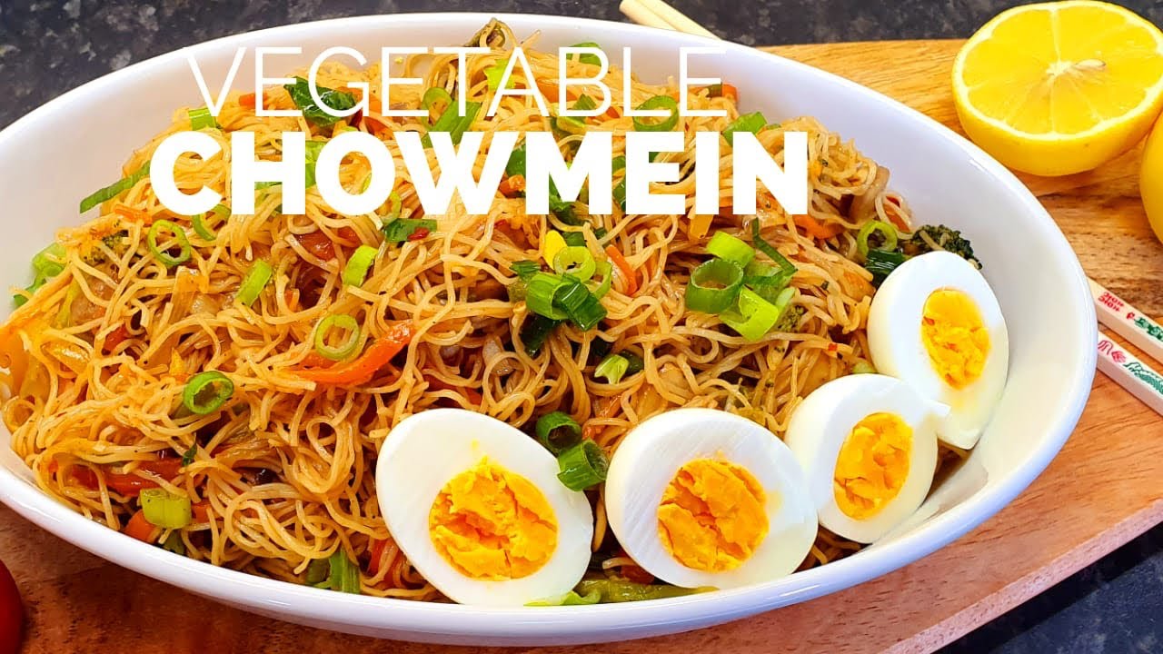 Vegetable Chow Mein Noodles||Make in 15 minute||Recipe By Zamina's Home ...
