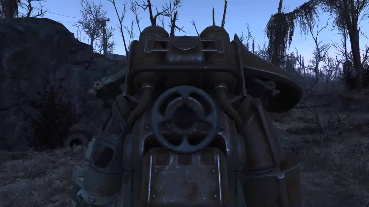 Fallout 4 hidden power armor - YouTube