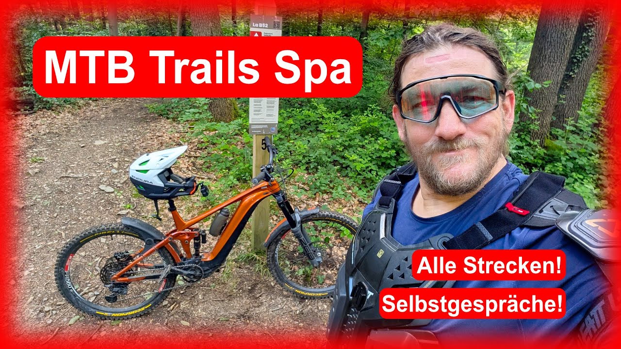 E-MTB Trails Spa Belgien - Alle Strecken - Mit Selbstgesprächen ...