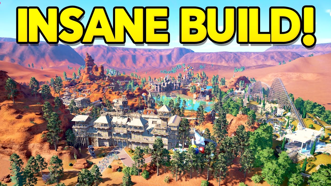 Planet Coaster : The BEST Western Theme Park! - YouTube