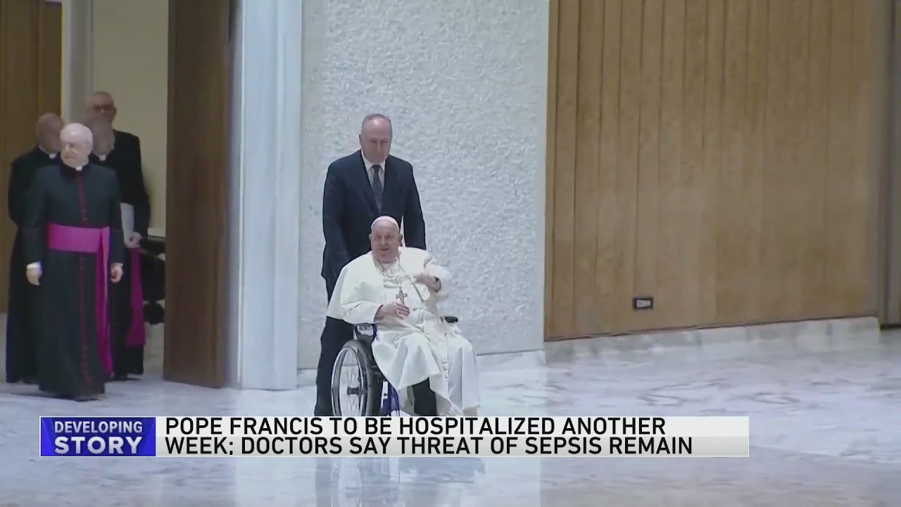 Sepsis a threat in pope's pneumonia battle as Vatican Holy Year ...