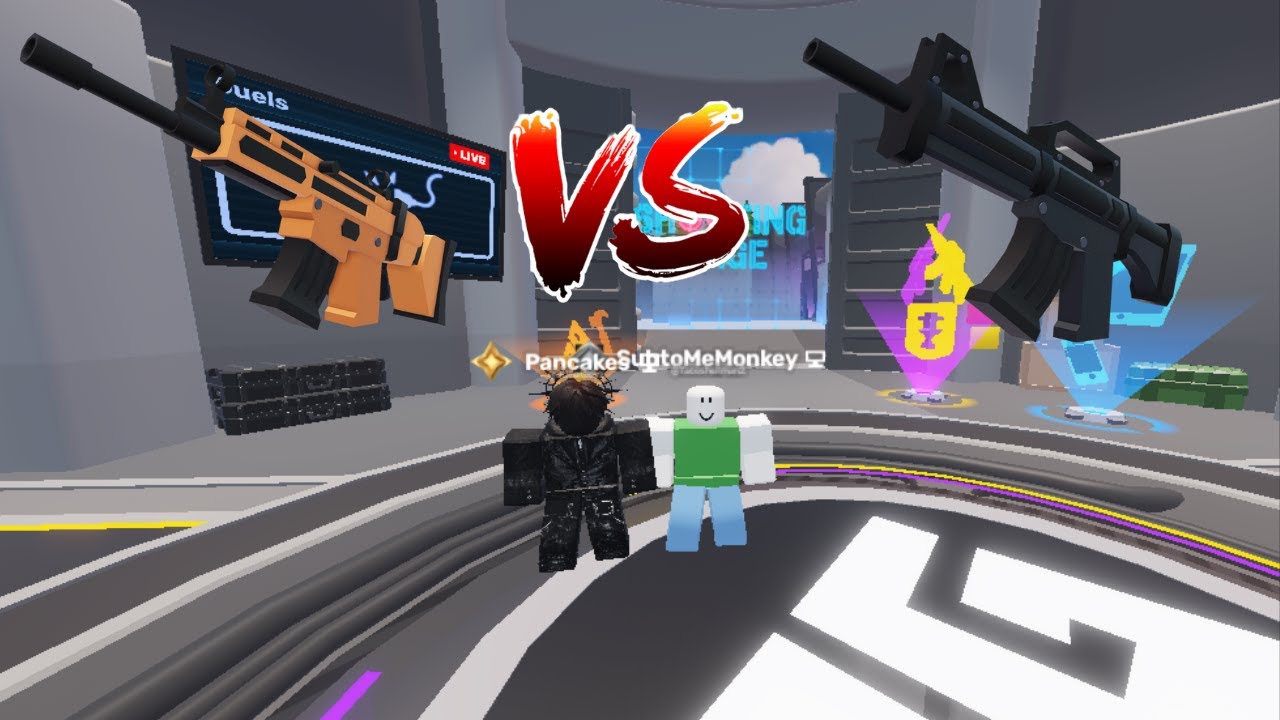Assault Rifle VS. Burst Rifle in Roblox Rivals!! - YouTube