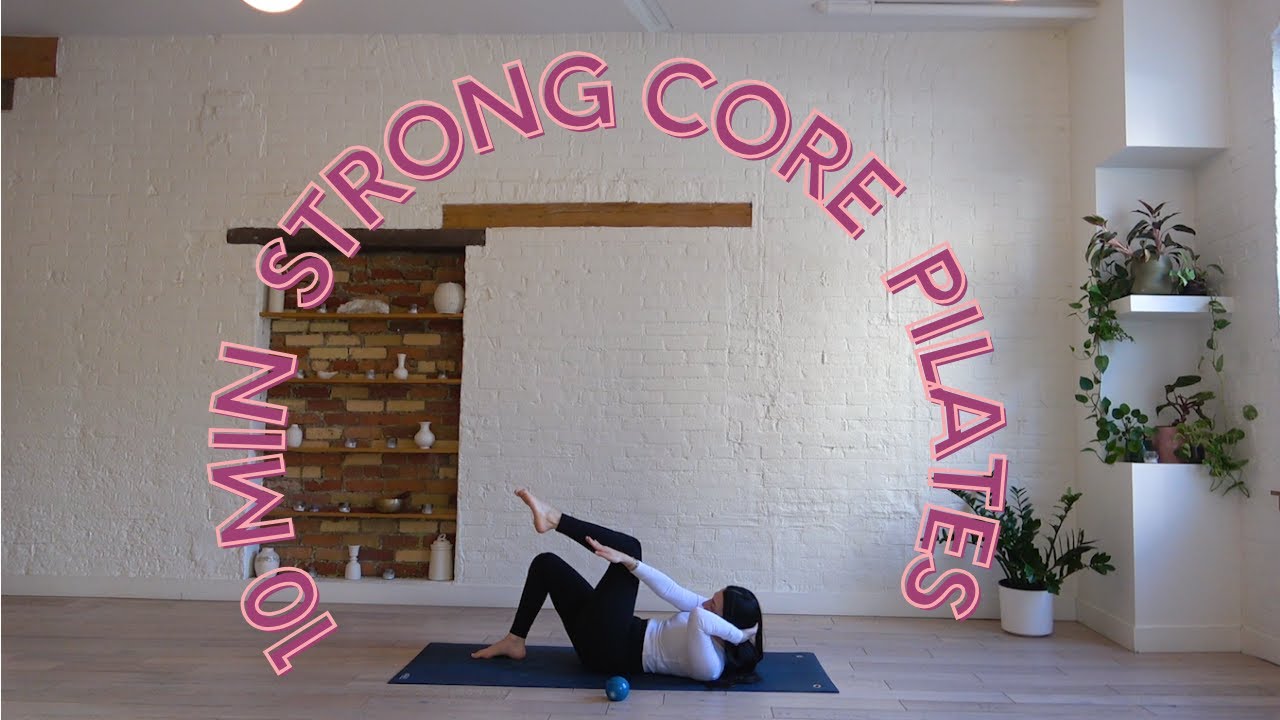 10 Minute Pilates Mat Flow for Core Strength, Posture, Confidence, and ...