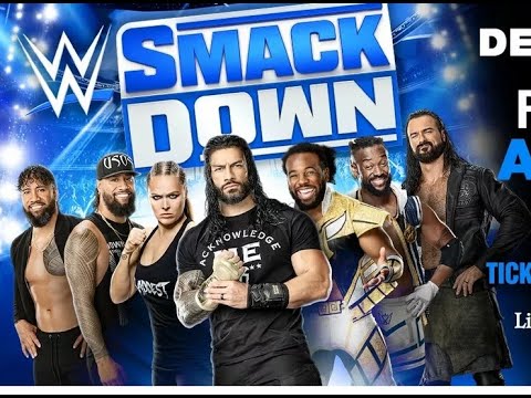 WWE Smackdown LIVE Little Caesars Arena Friday, August 26th - YouTube
