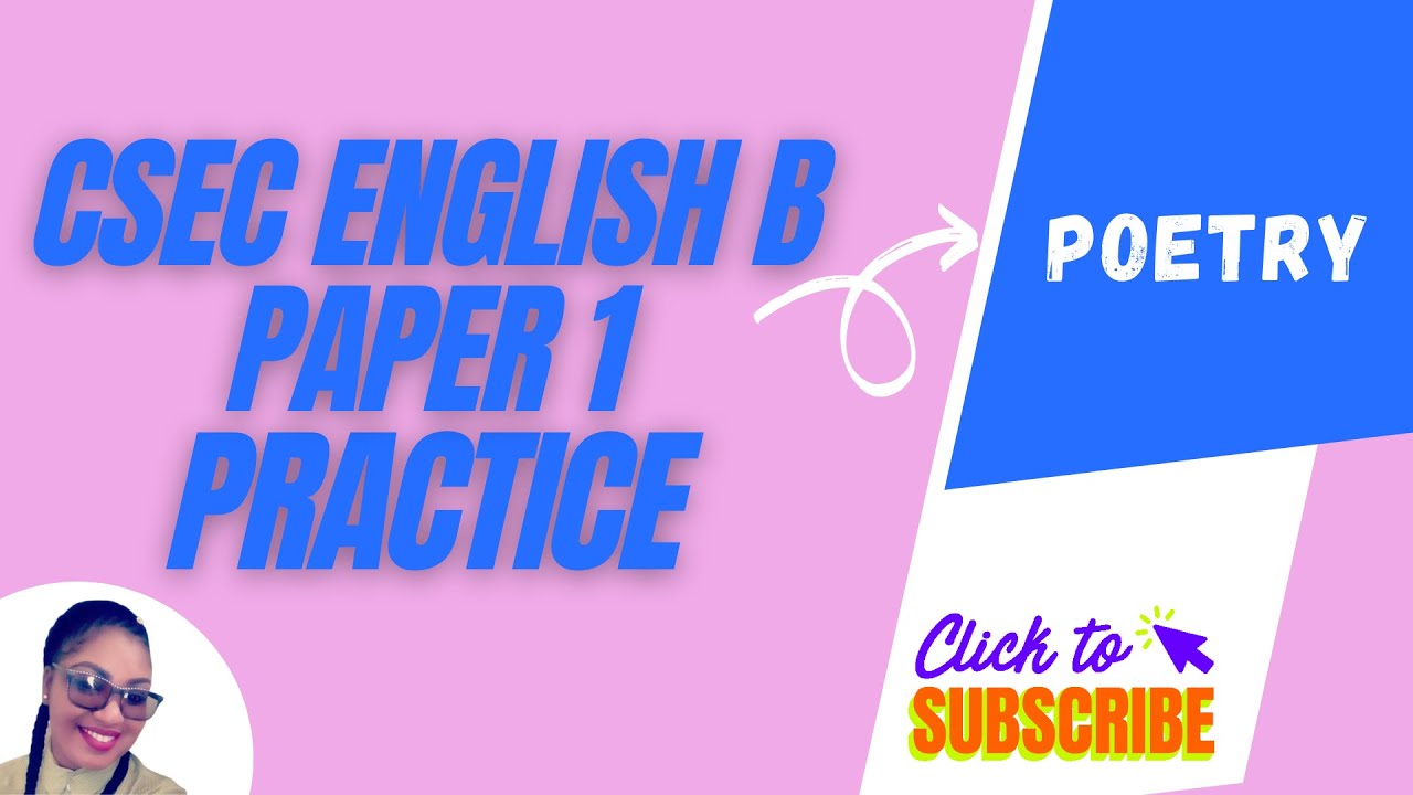 Csec English B Paper 1 Poetry Questions YouTube csec-english-b-paper-1-poetry-questions-youtube